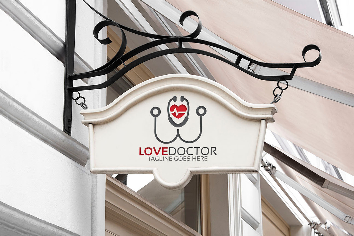 Love Doctor Logo, a Branding & Logo Template by Josuf Media