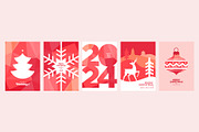 Merry Christmas and Happy New Year | Illustrations ~ Creative Market