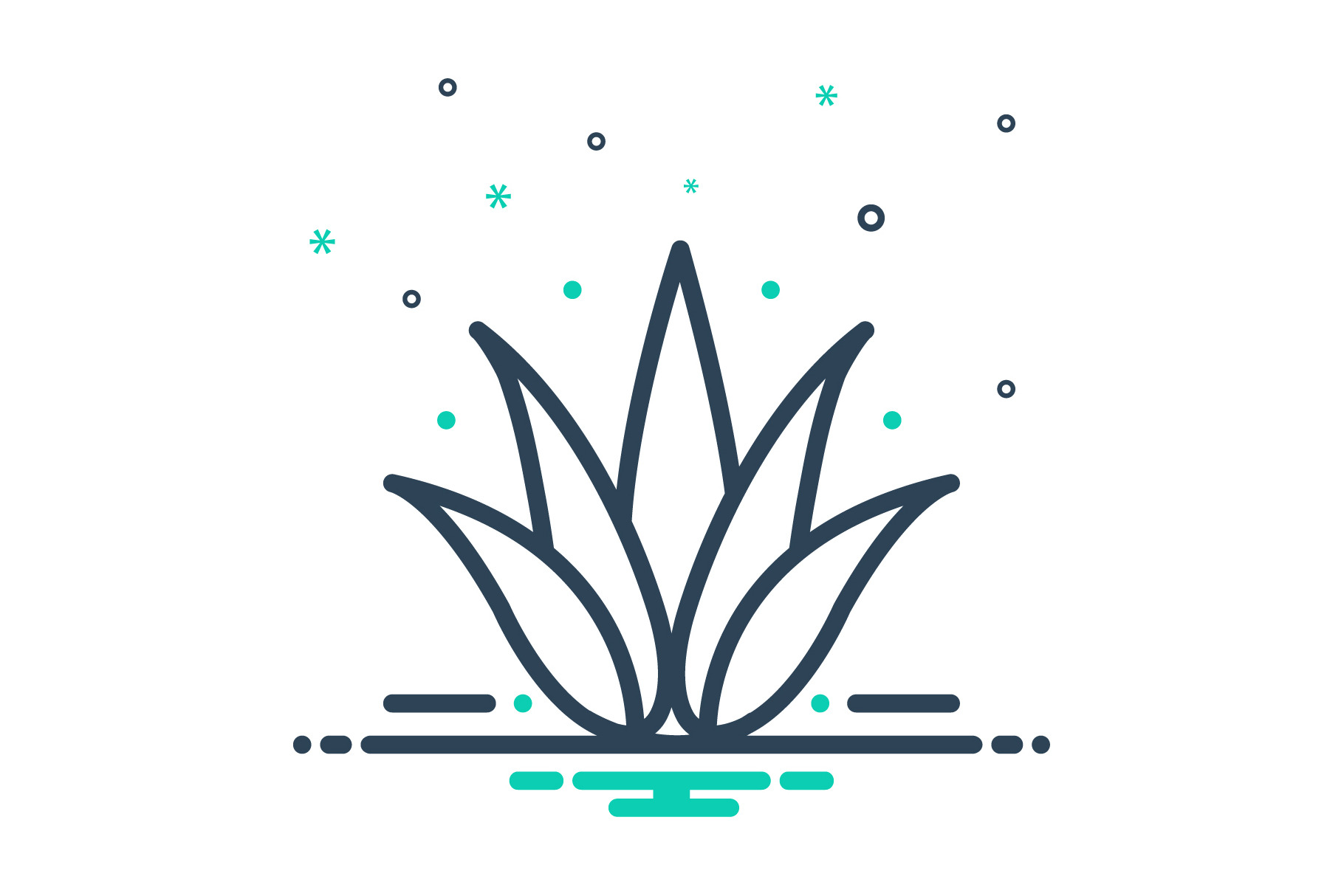 Agave plant icon, an Icon by Creative priyanka