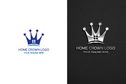 Crown Home logo Template, a Branding & Logo Template by felicidads