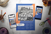 Travel Fair Flyer Set, a Flyer Template by The Good Store