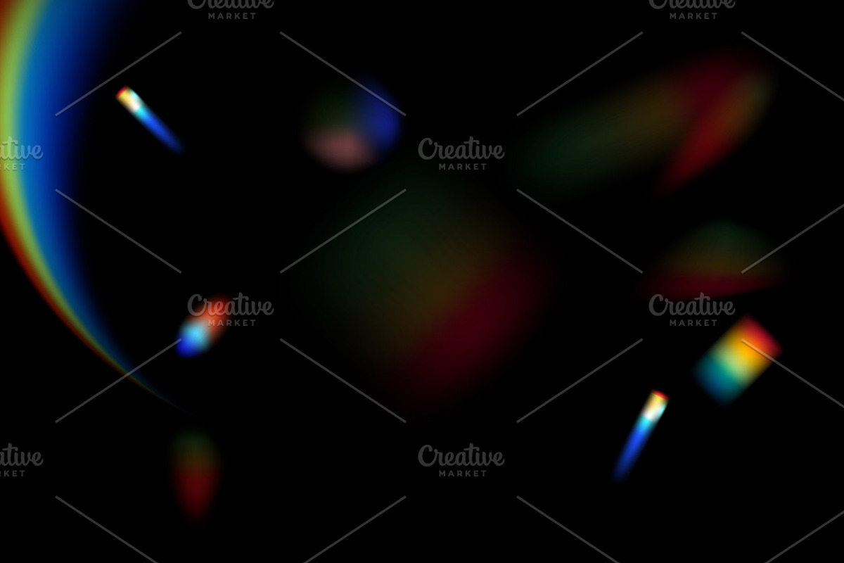 50 Crestal Rainbow Light Overlay Set