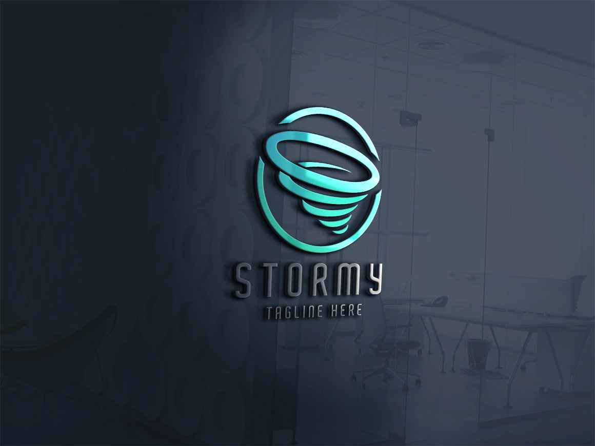 Stormy Logo, a Branding & Logo Template by Design_Planet