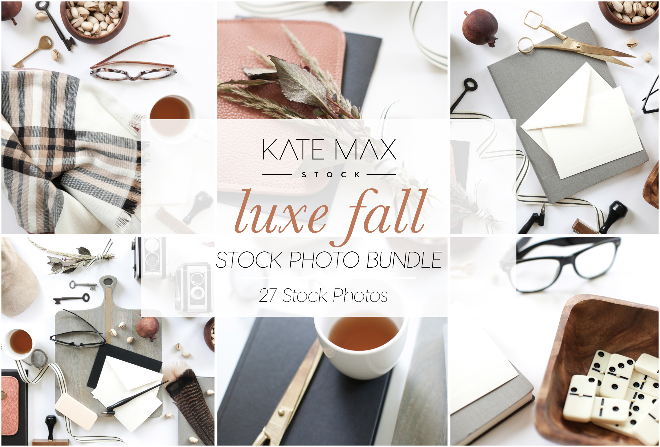 Luxe Fall Styled Stock Photo Bundle, a Mockup by Styled Stock House