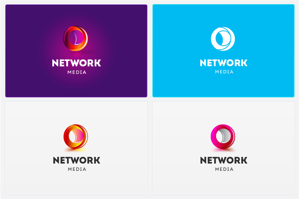 Network Media - Logo Template, a Branding & Logo Template by DynamikMedia