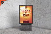 The Word of God Flyer, a Flyer Template by SeraphimChris