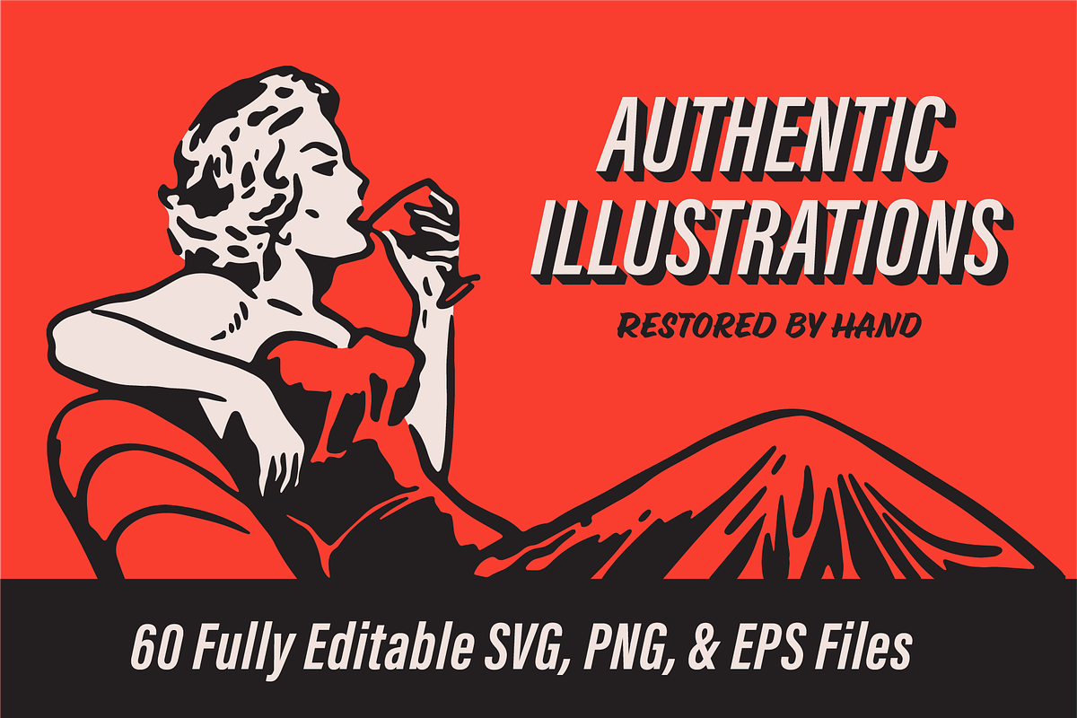 Women of Comics Illustration Pack