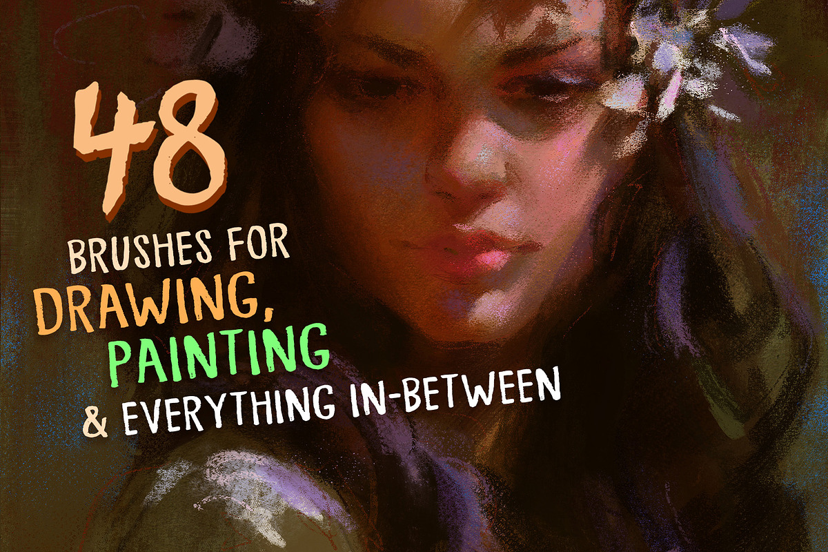 The Pastel Pro Pack, a Brush Add-On by Lane Draws