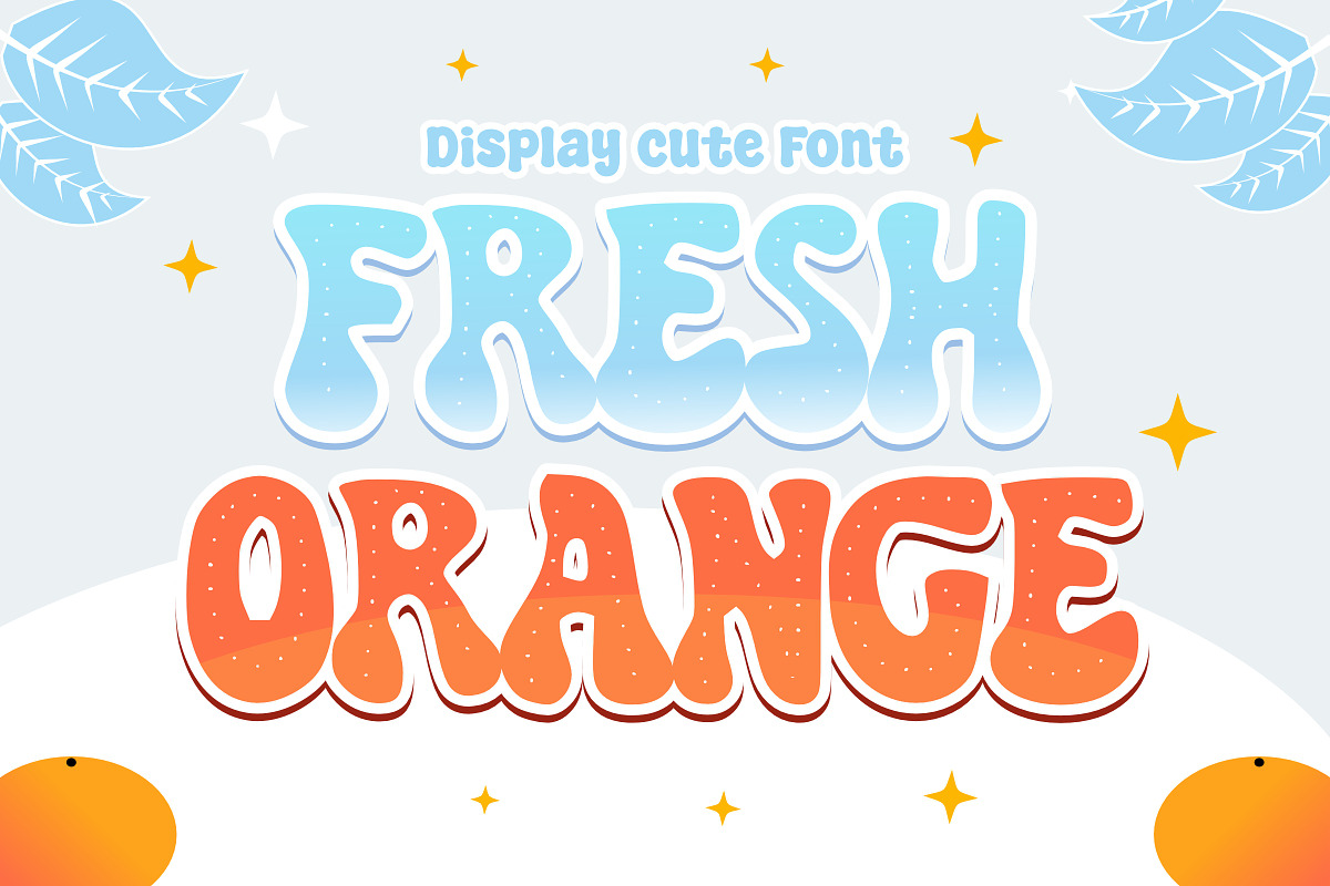 Fruit Juice - Cartoon Font Types, a Font by AMC STUDIO