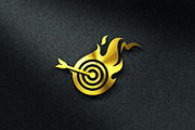 Hot Target Logo Template, a Branding & Logo Template by gunaonedesign