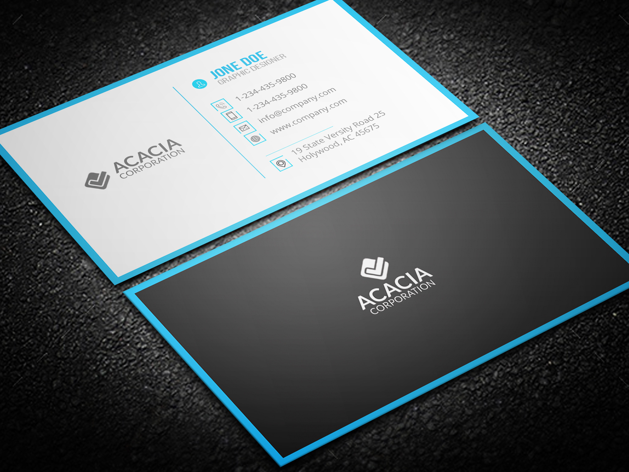Bari Business Card, a Business Card Template by DesignGhar