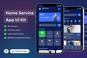 Home Service App Ui Kit, an UI Kit Template by Creative Perspective
