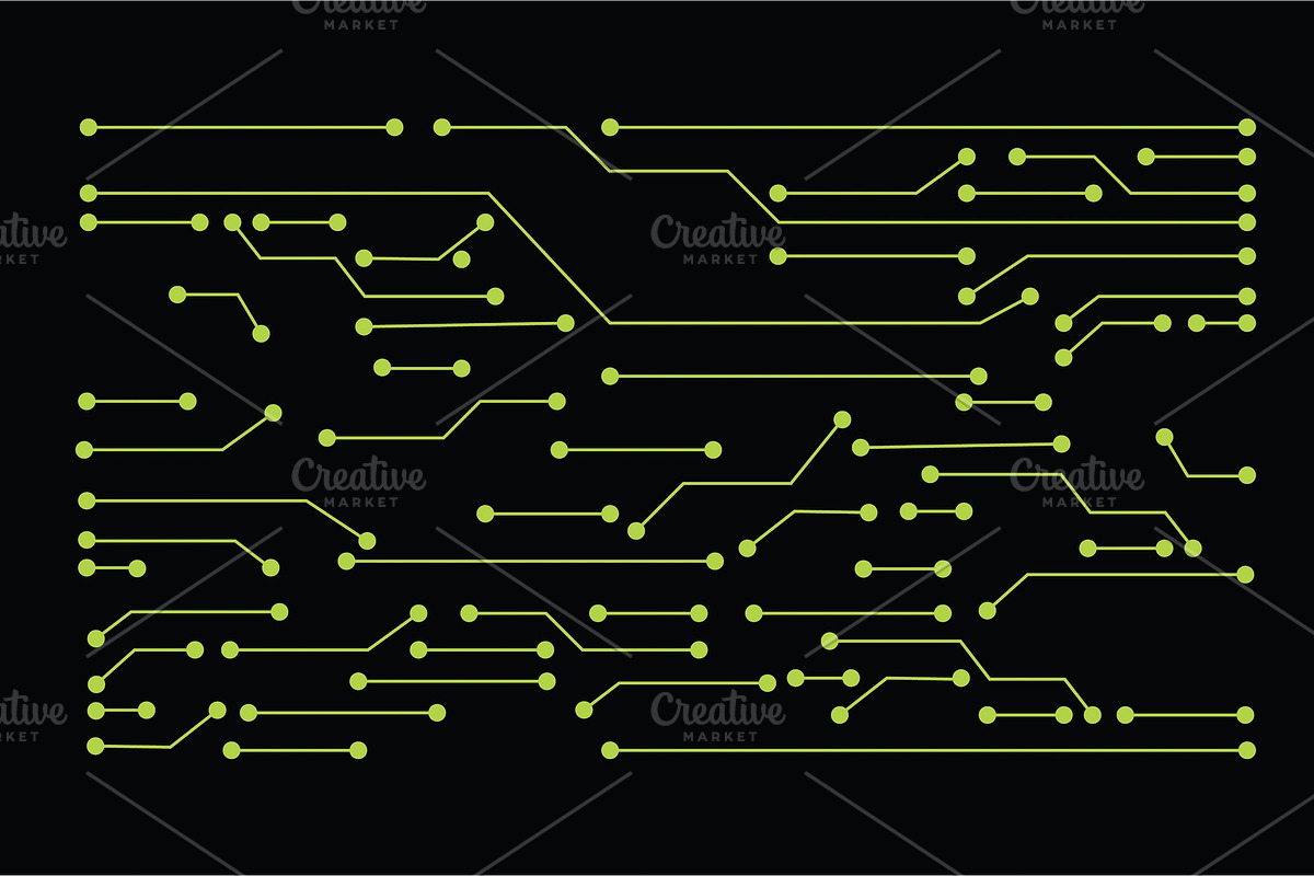 Vector design Microchip background, a Texture Illustration by CodeAndDesign