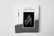 Gray Scale Fashion Magazine, a Magazine Template by Layout Design