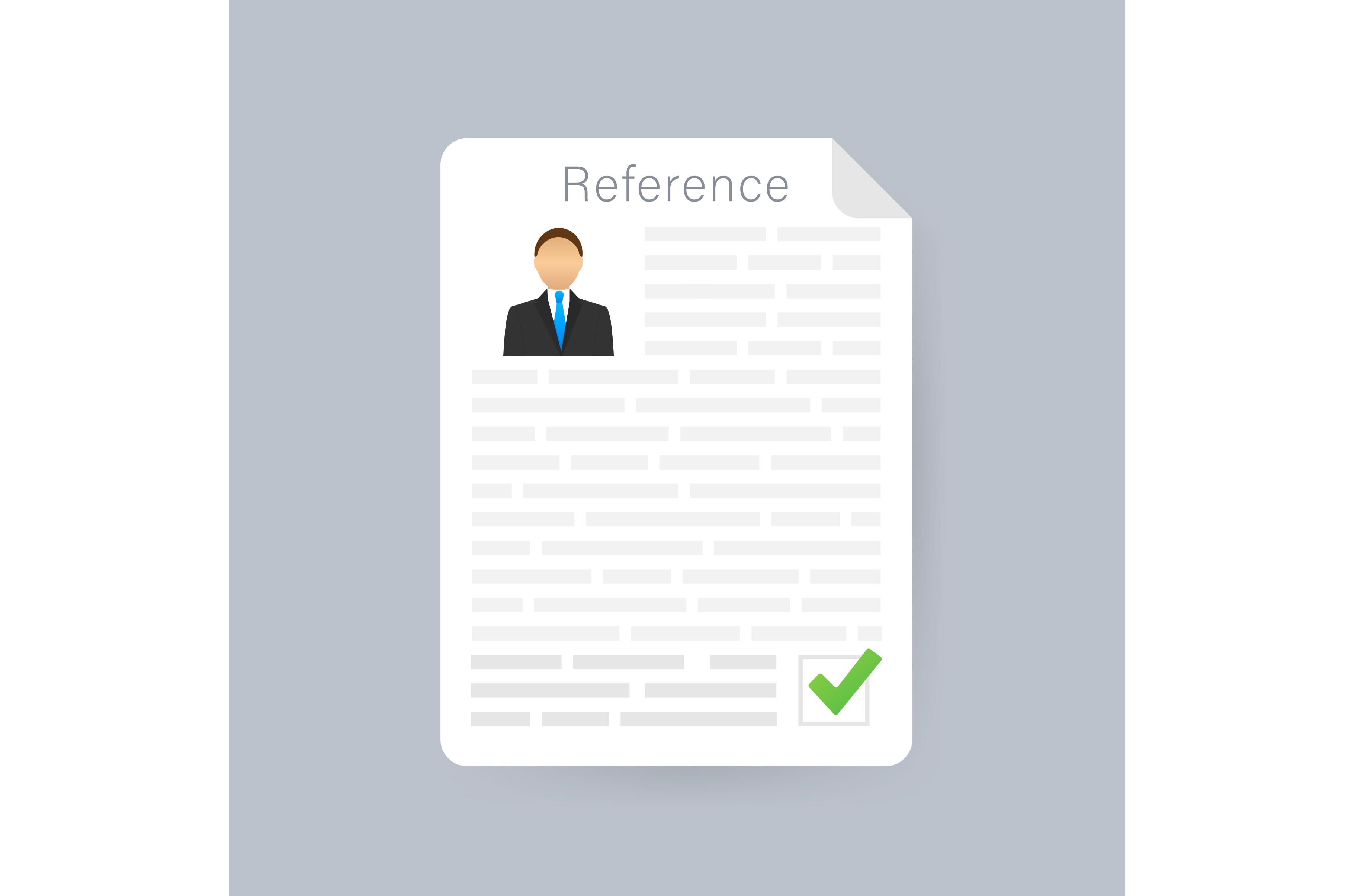 Reference letter icon, an Education Illustration by DG-Market ...