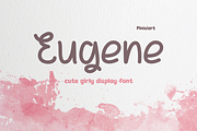 Eugene - Cute Girly Display Font