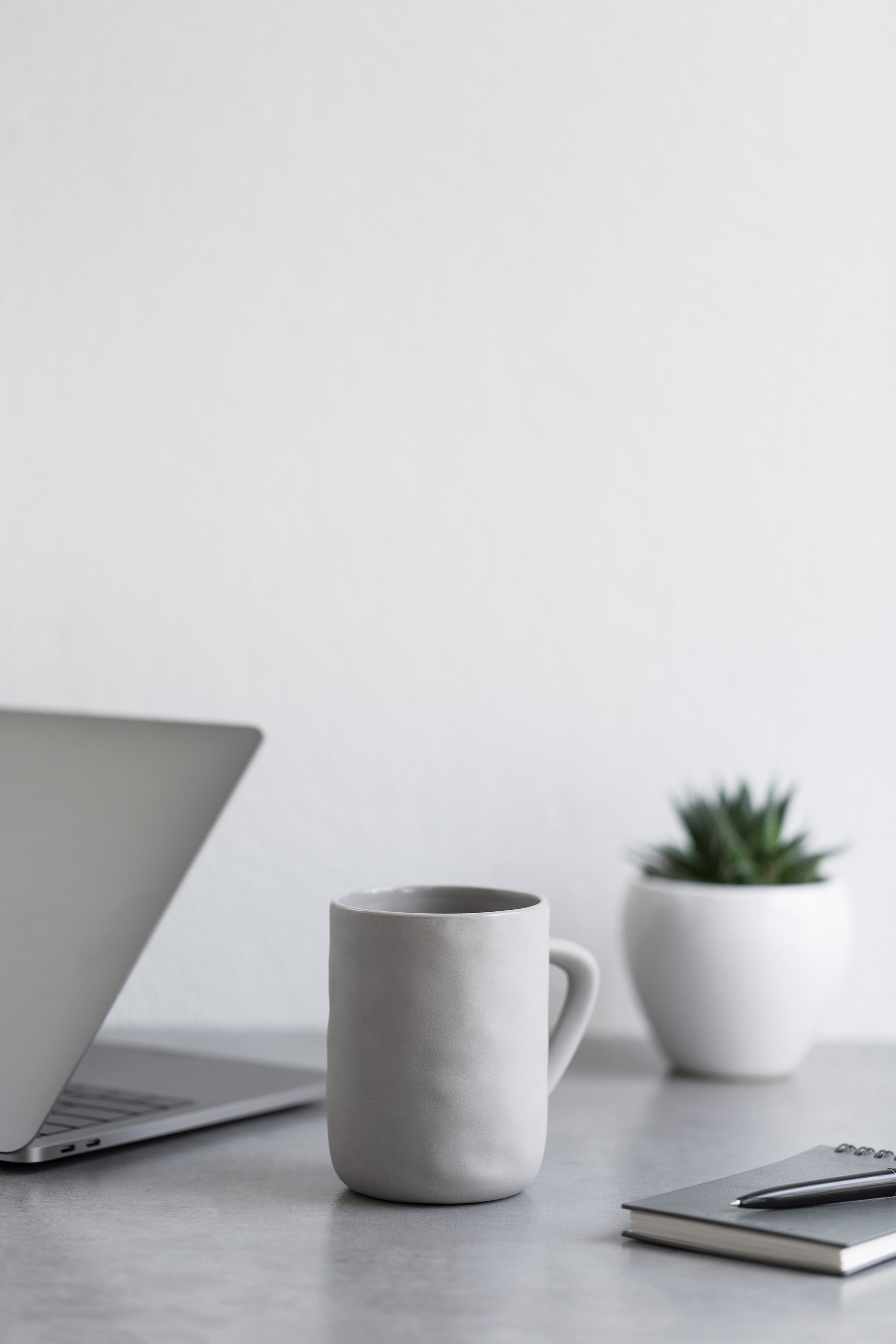 Minimalist Work Scene, a Business Photo by Moyo Studio