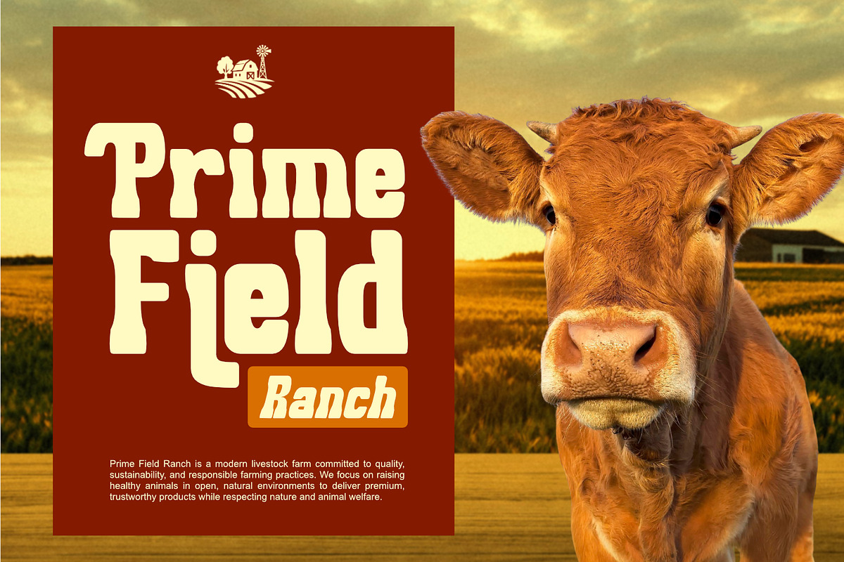 Migthyna - Retro Display Font, a Serif Font by Rishsketch