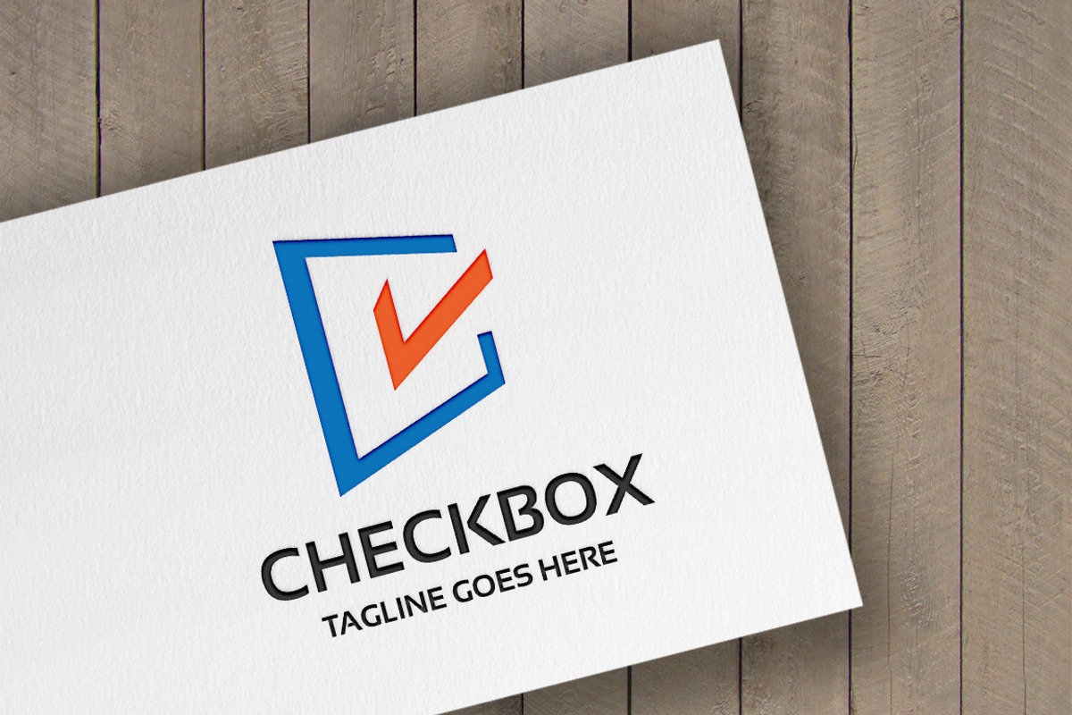 Check Box Logo, a Branding & Logo Template by Design_Planet