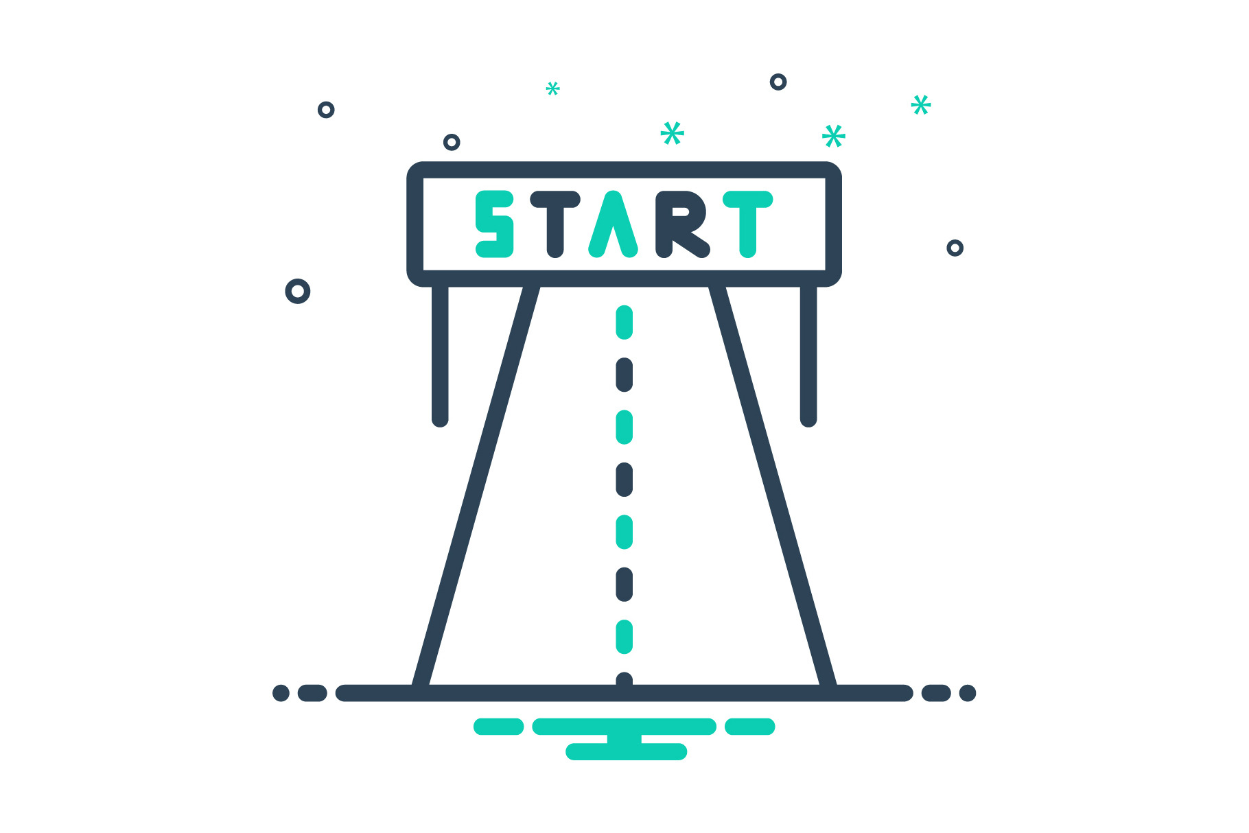 Beginning start up mix icon | Icons ~ Creative Market
