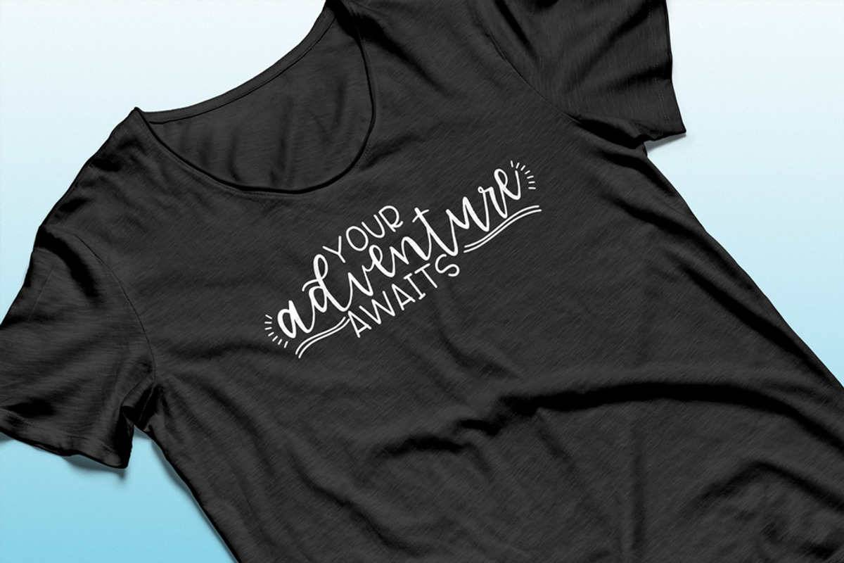 Lucille Hand Lettered Font Duo, a Handwritten Font by Groovy Fonts by Mindy