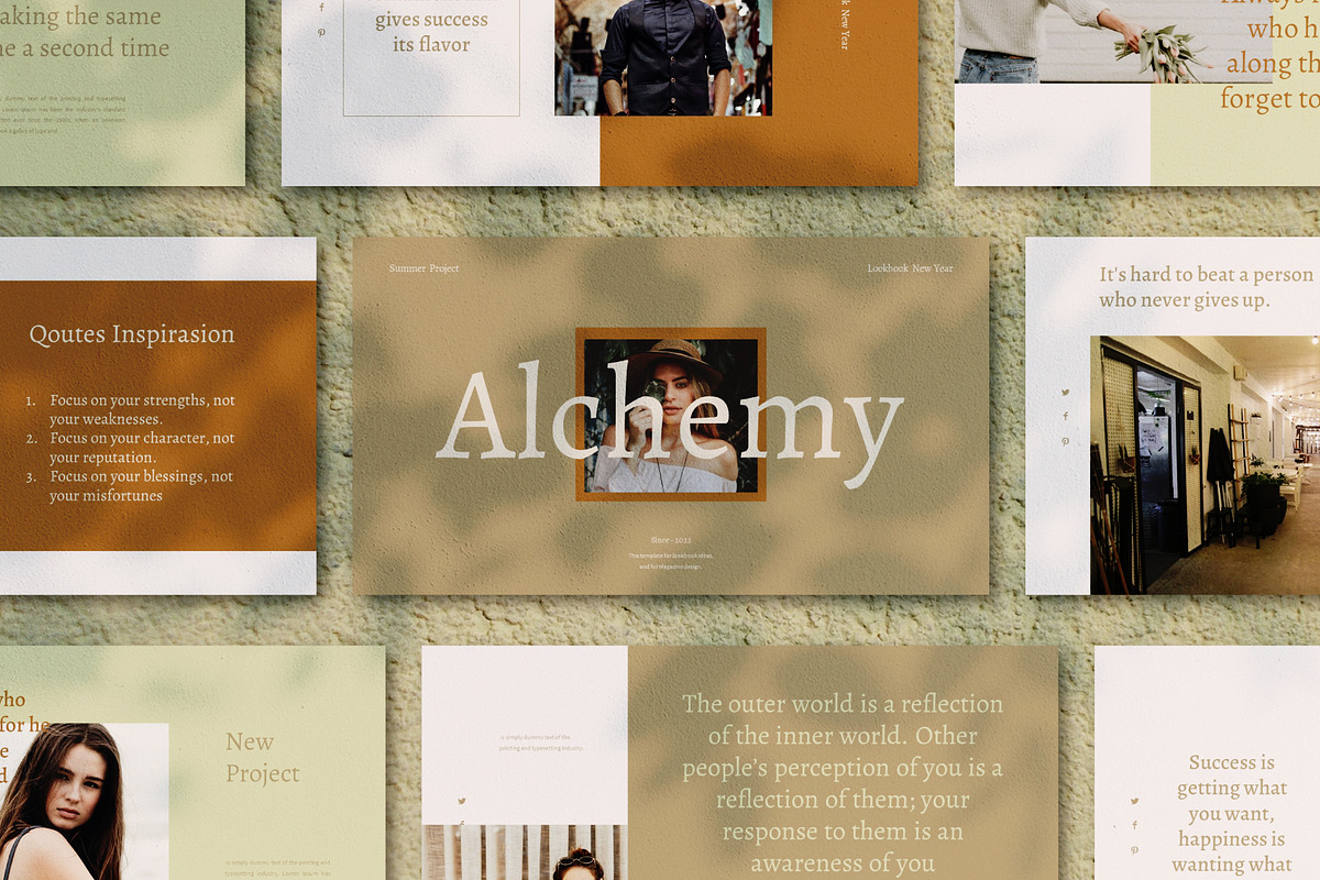 Alchemy Google Slides, a Presentation Template by Yo Slide