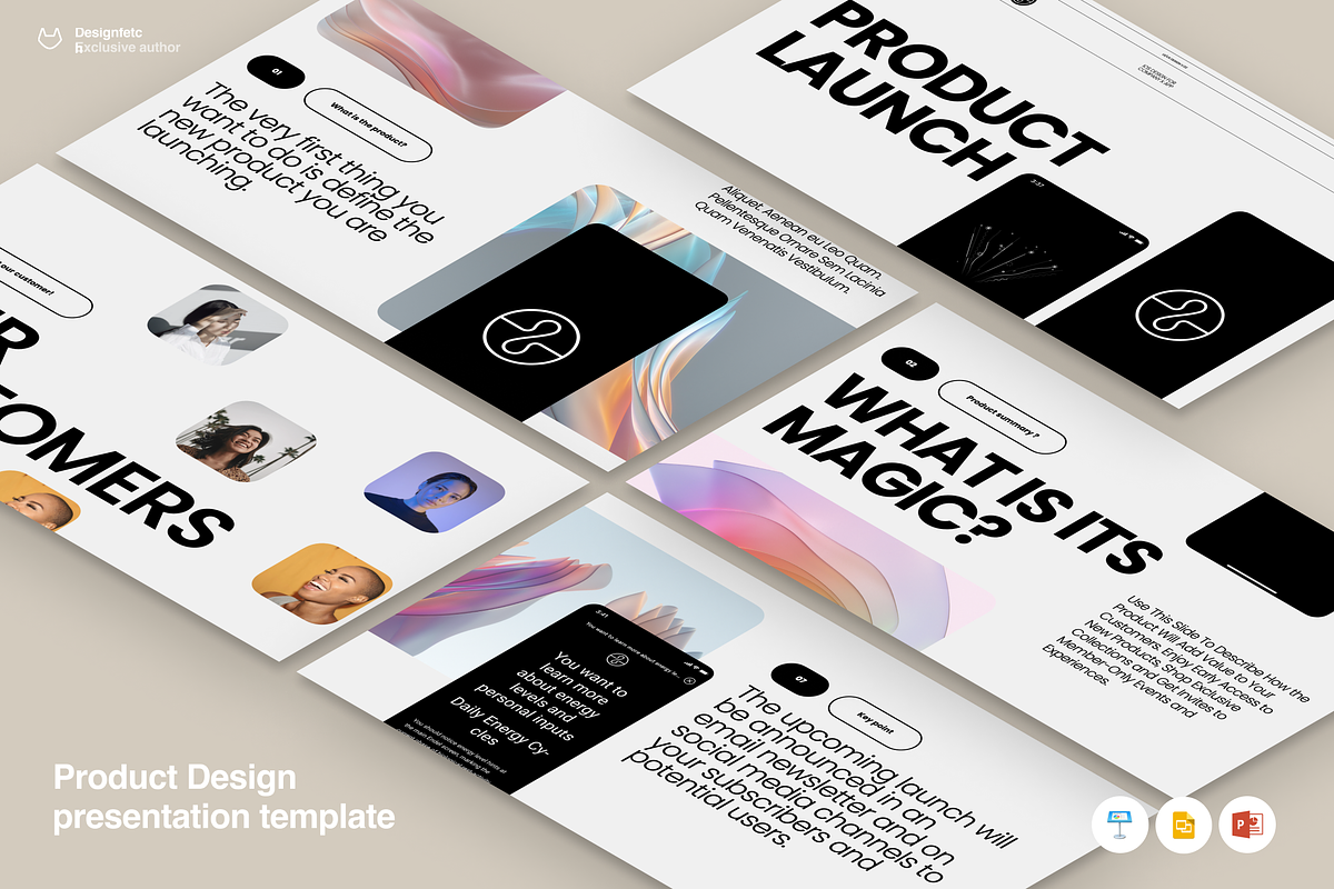 Product launch template, a Presentation Template by Oday Noon