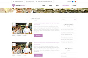 Marriage Bureau PSD Website Template, a Websites & App Template by ...