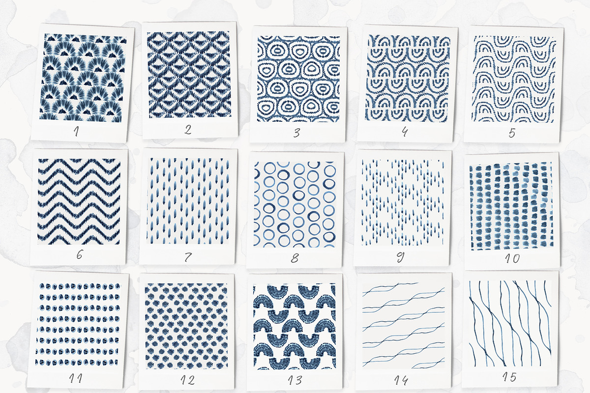 30 Seamless Watercolor Patterns, a Pattern Graphic by Pink Coffie