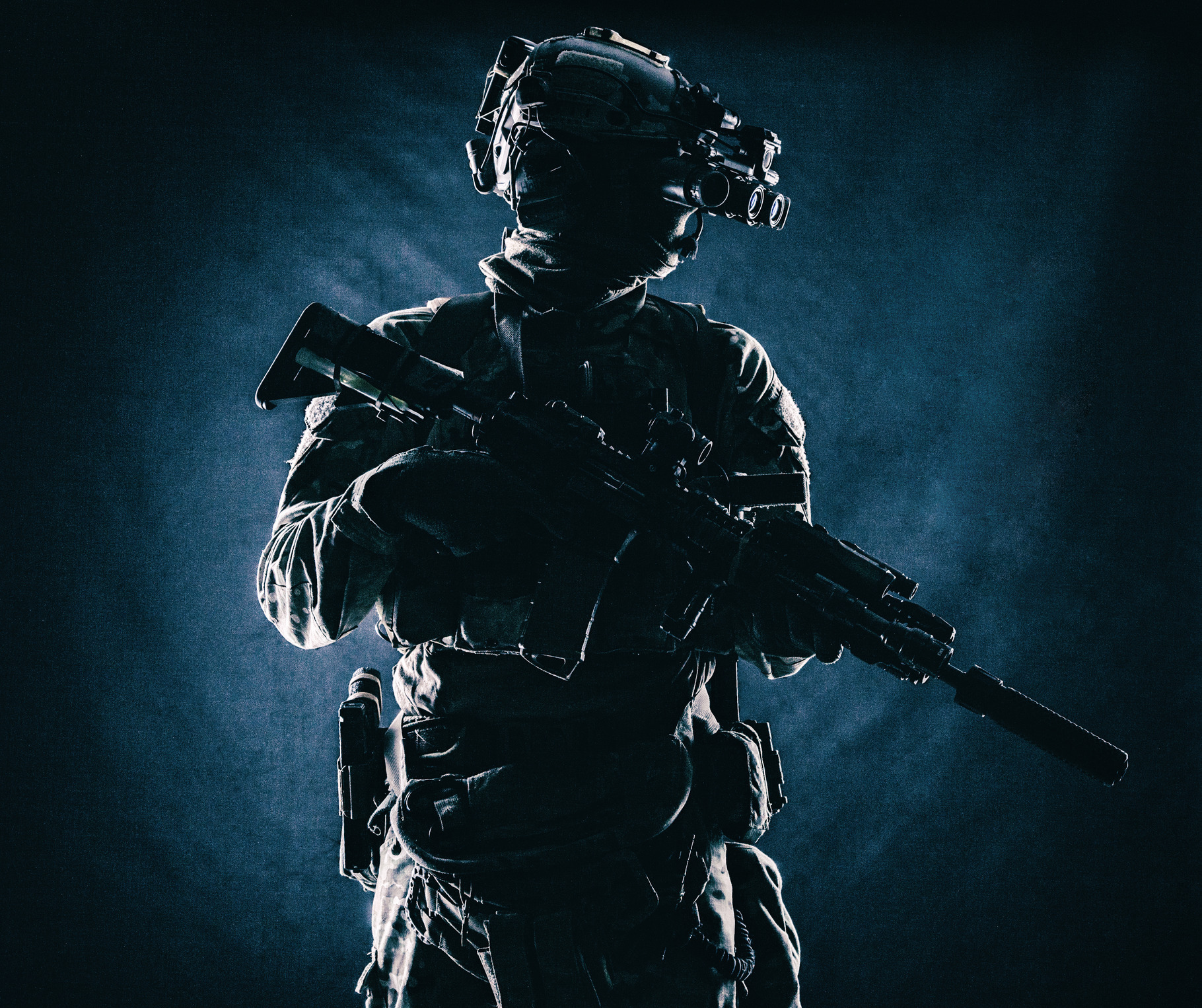 Commando featuring army, soldier, and armed, an Abstract Photo by ...