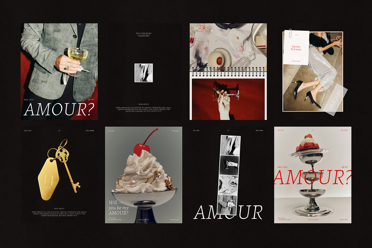 More Amour – Instagram Templates & Visual Trends