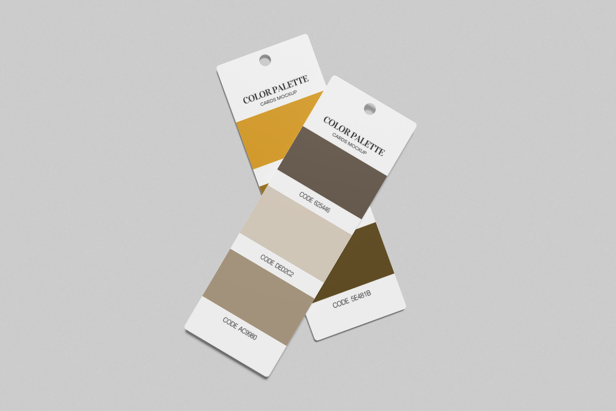 Color Palette mockup, an Advertising Mockup by swsi-studio