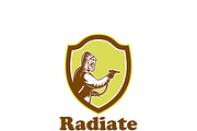 Radiate Fumigation Logo, a Branding & Logo Template by patrimonio