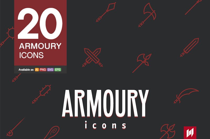 Armoury icons, an Icon by NAS
