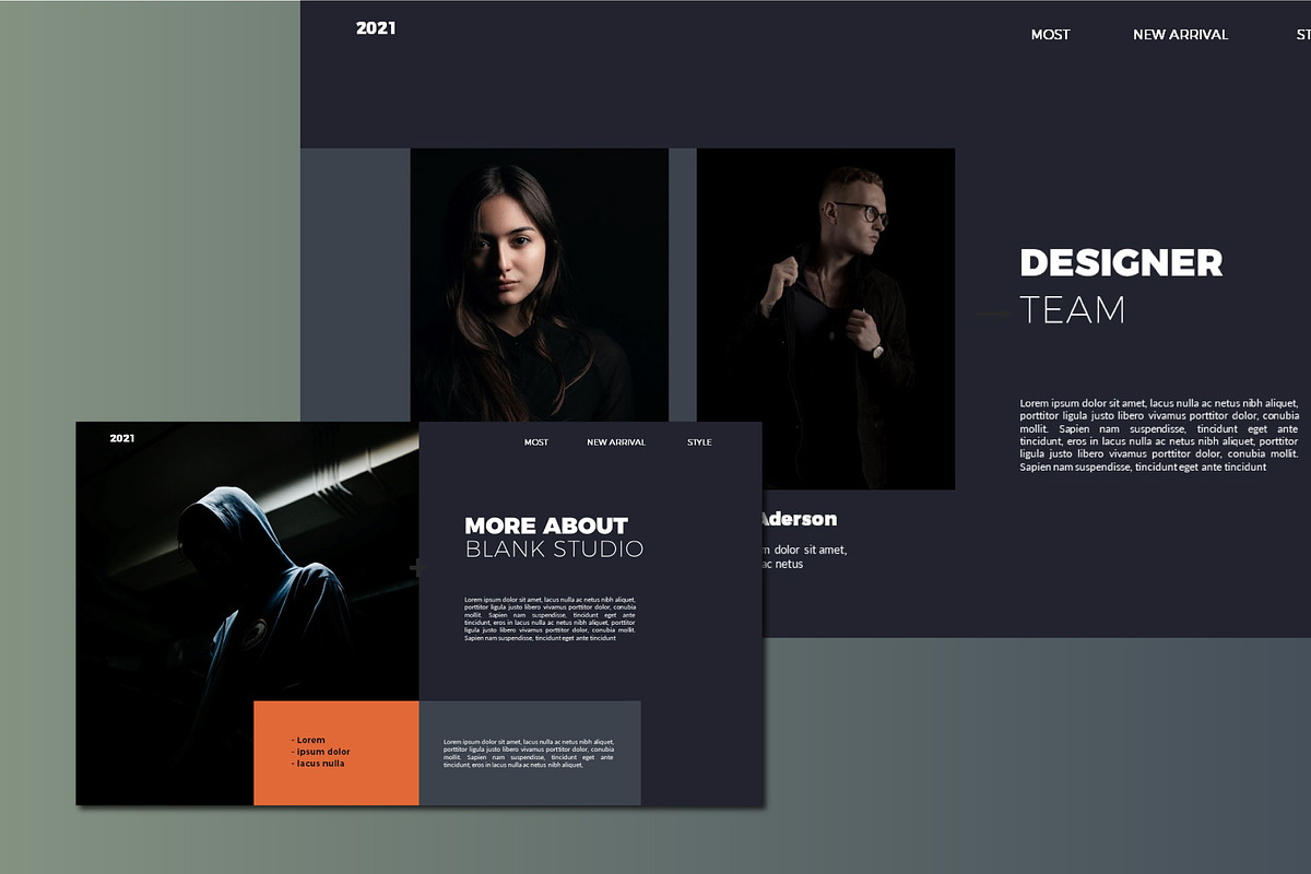 Blank Powerpoint Template, a Presentation Template by Yo Slide