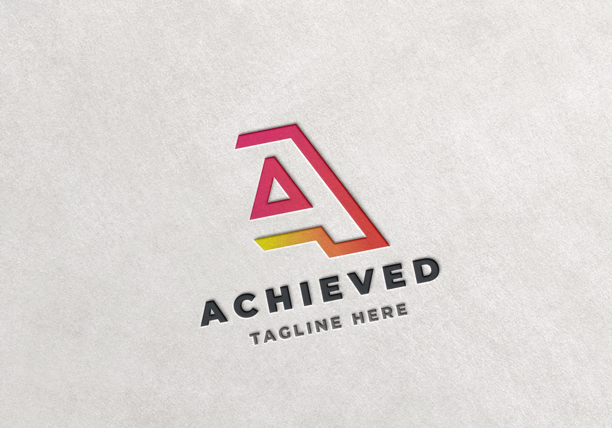 Achieved Letter A Logo, a Branding & Logo Template by Design_Planet