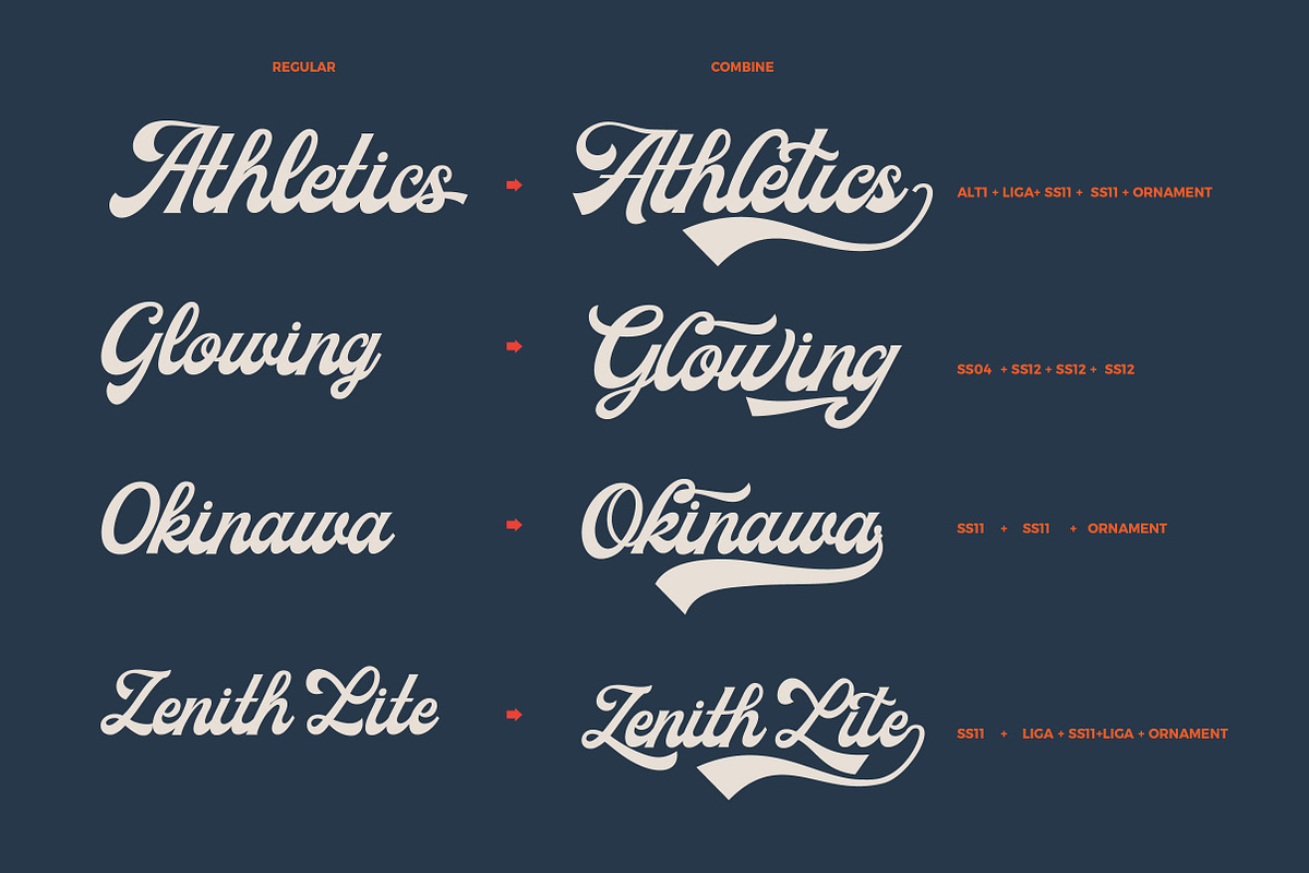 Milestone Vintage Typeface