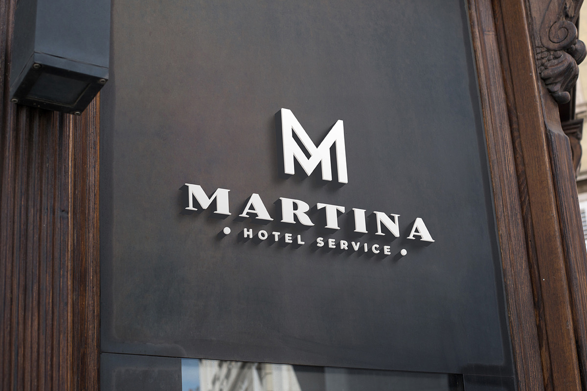 M Letter Logo Bundle Monogram Set, a Branding & Logo Template by Template Dealer