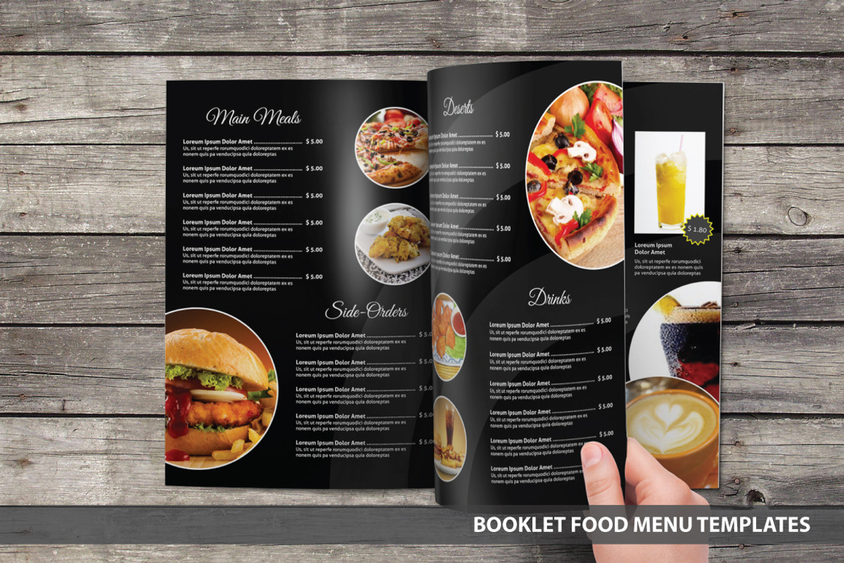 Multipurpose Food Menu Template, a Brochure Template by voryu