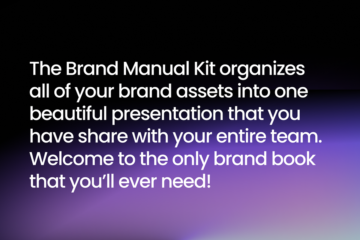 Brand Guidelines Kit, an UI Kit Template by BrandKit