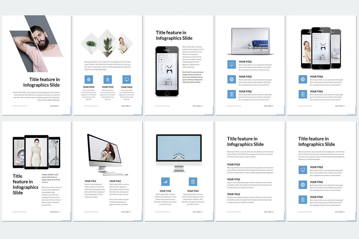 Vertical Powerpoint, a Presentation Template by binangkit
