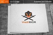 Warrior Logo, a Branding & Logo Template by Krukowski Graphics