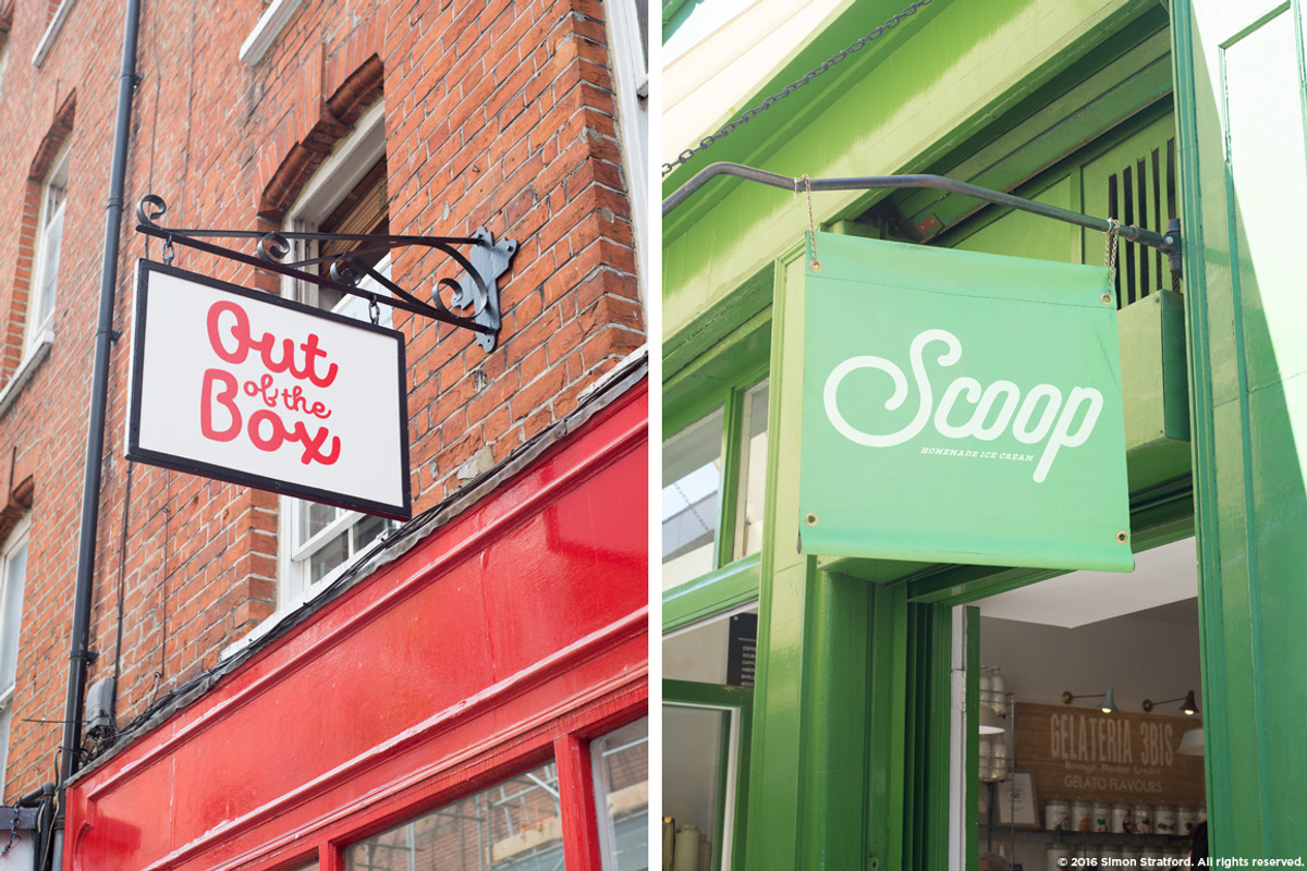 Shop sign mockup By Simon Stratford I design things for a living check ...