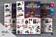Electronic Devices Sale Flyer, a Flyer Template by PSDPixel