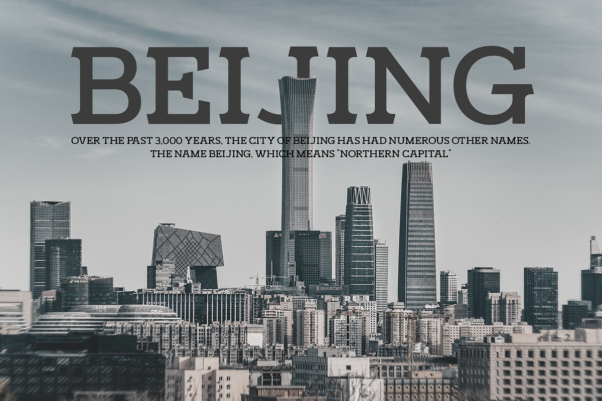 Qoxiem - Modern Slab Serif Typeface