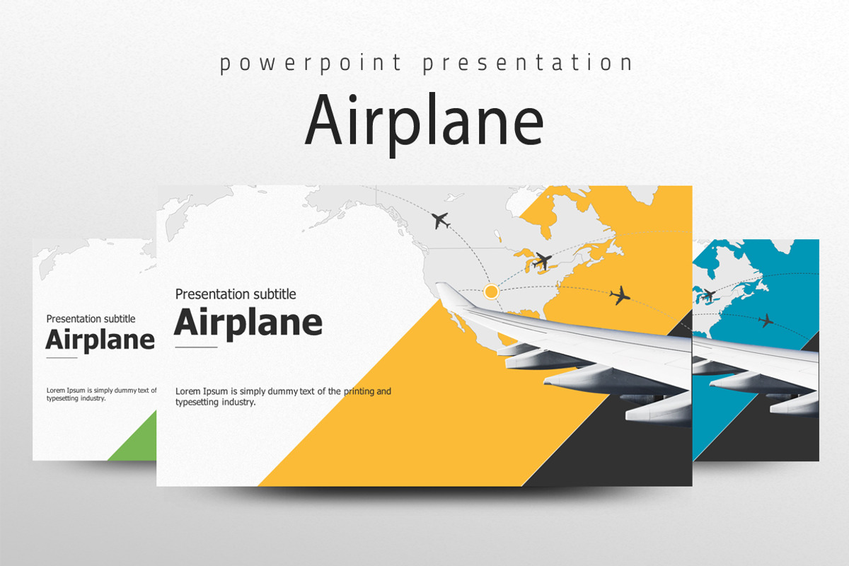 Flight PPT, a Presentation Template by GoodPello
