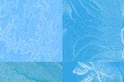 20 Abstract Earth Relief Maps, a Texture Graphic by GarryKillian