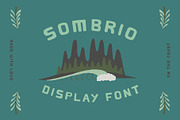SOMBRIO DISPLAY FONT