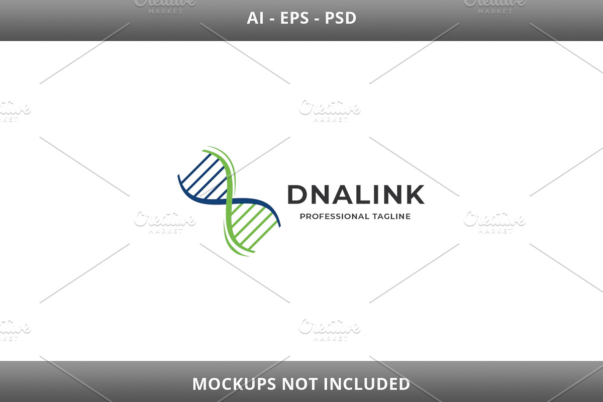 Dna Link Logo, a Branding & Logo Template by Design_Planet | Creative ...