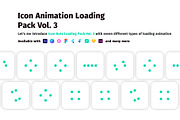 Icon Animation Loading Pack Vol. 3, a Solid Icon by Sandekala Market